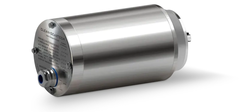 Clean-Geartech SPM Motor | Food Safe Stainless Steel Motor